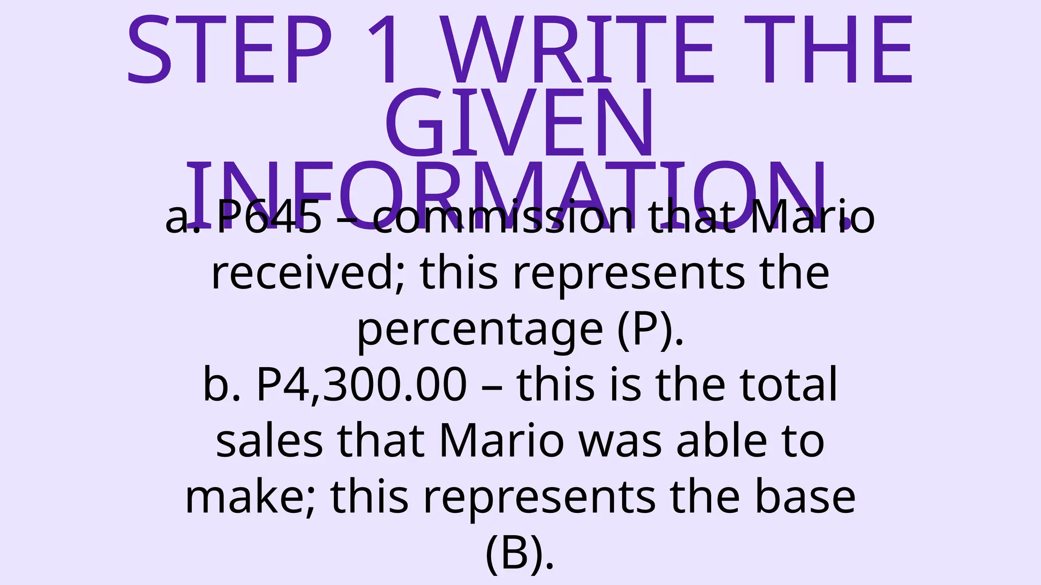 Solving Percentage Problems Pptx