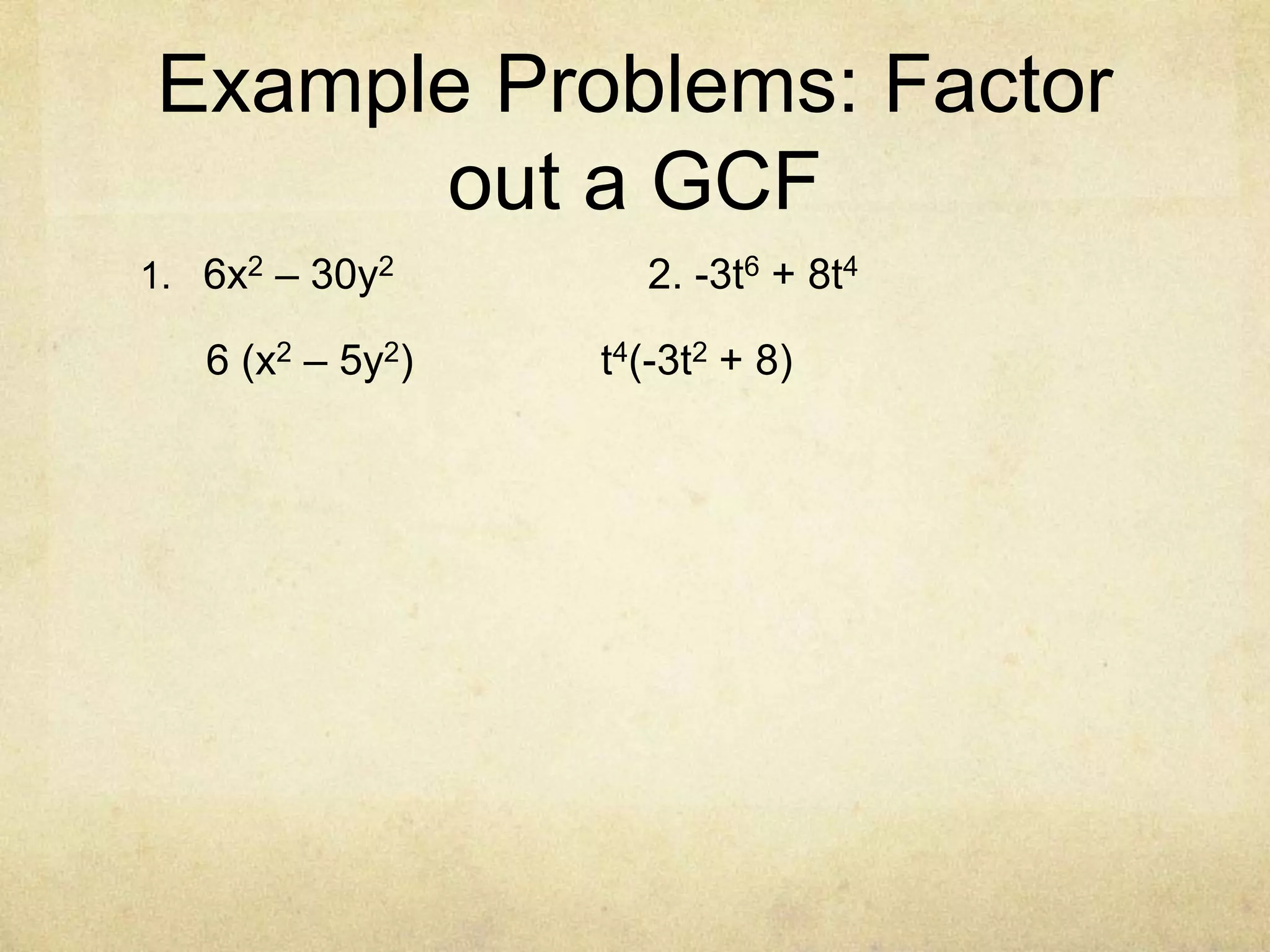 Solving polynomial equations in factored form | PPTX