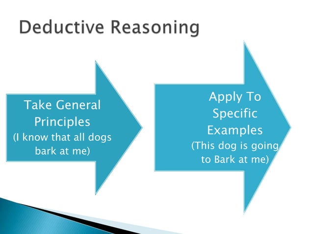 Solving problems by inductive reasoning | PPT