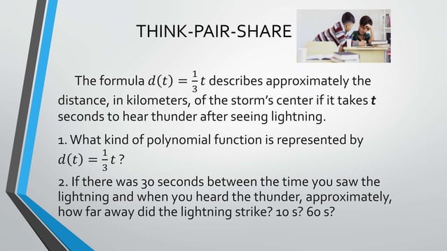SOLVING PROBLEMS INVOLVING POLYNOMIAL FUNCTIONS.pptx | Weather | Science