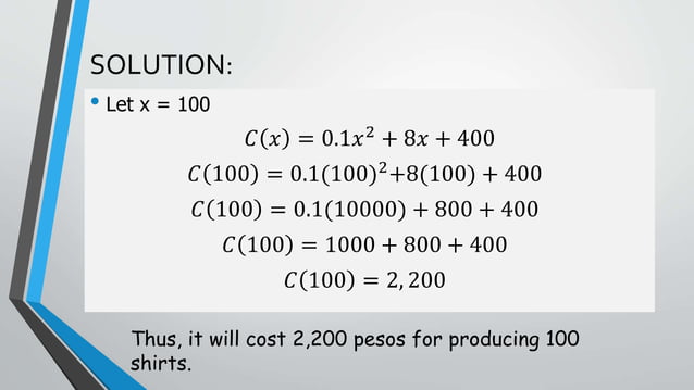 SOLVING PROBLEMS INVOLVING POLYNOMIAL FUNCTIONS.pptx | Weather | Science
