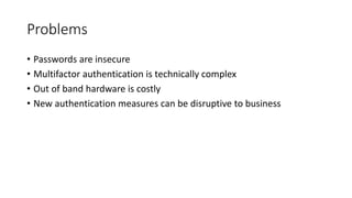 Solving problems with authentication | PDF | Internet | Computing