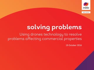 Mitie - Solving problems with drones | PDF | Beekeeping | Hobbies ...