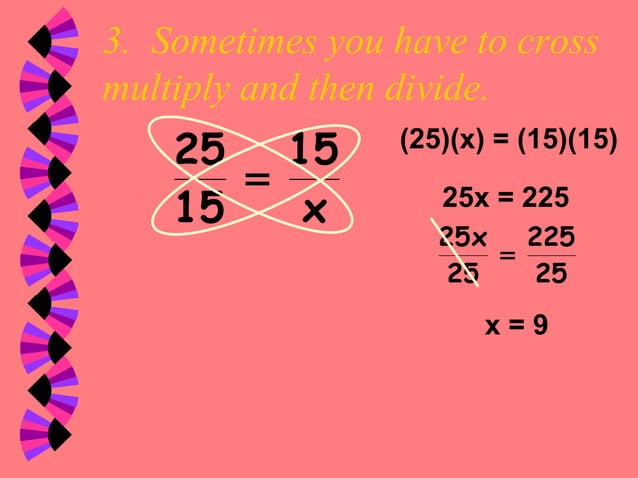 Solving Proportions | PPT