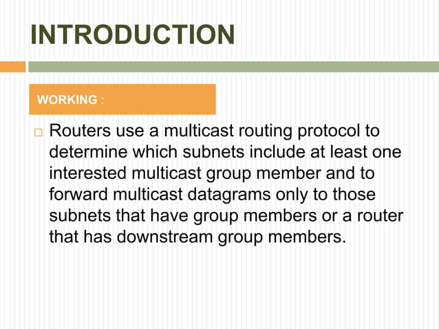 Solving QoS multicast routing problem using aco algorithm | PPTX