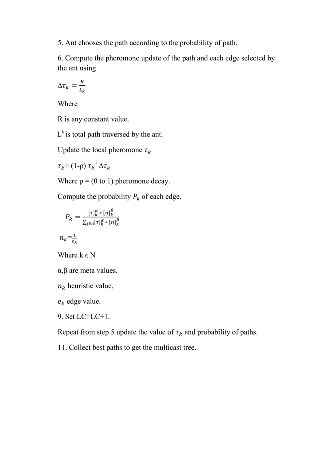 Solving QoS multicast routing problem using ACO algorithm | PDF