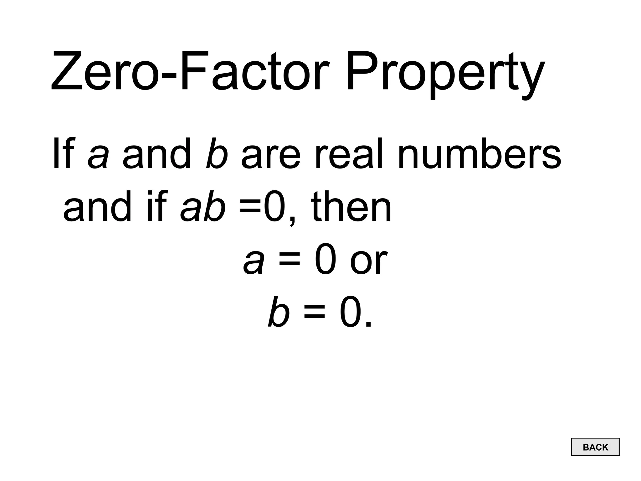 Solving Quadratic Equation by Factoring.ppt