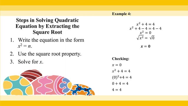 Solving Quadratic Equations | PDF | Physics | Science