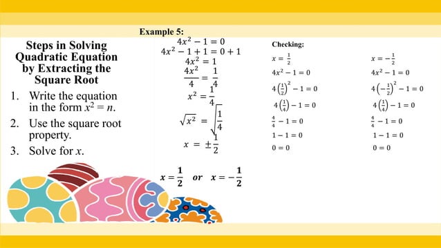 Solving Quadratic Equations | PDF | Physics | Science