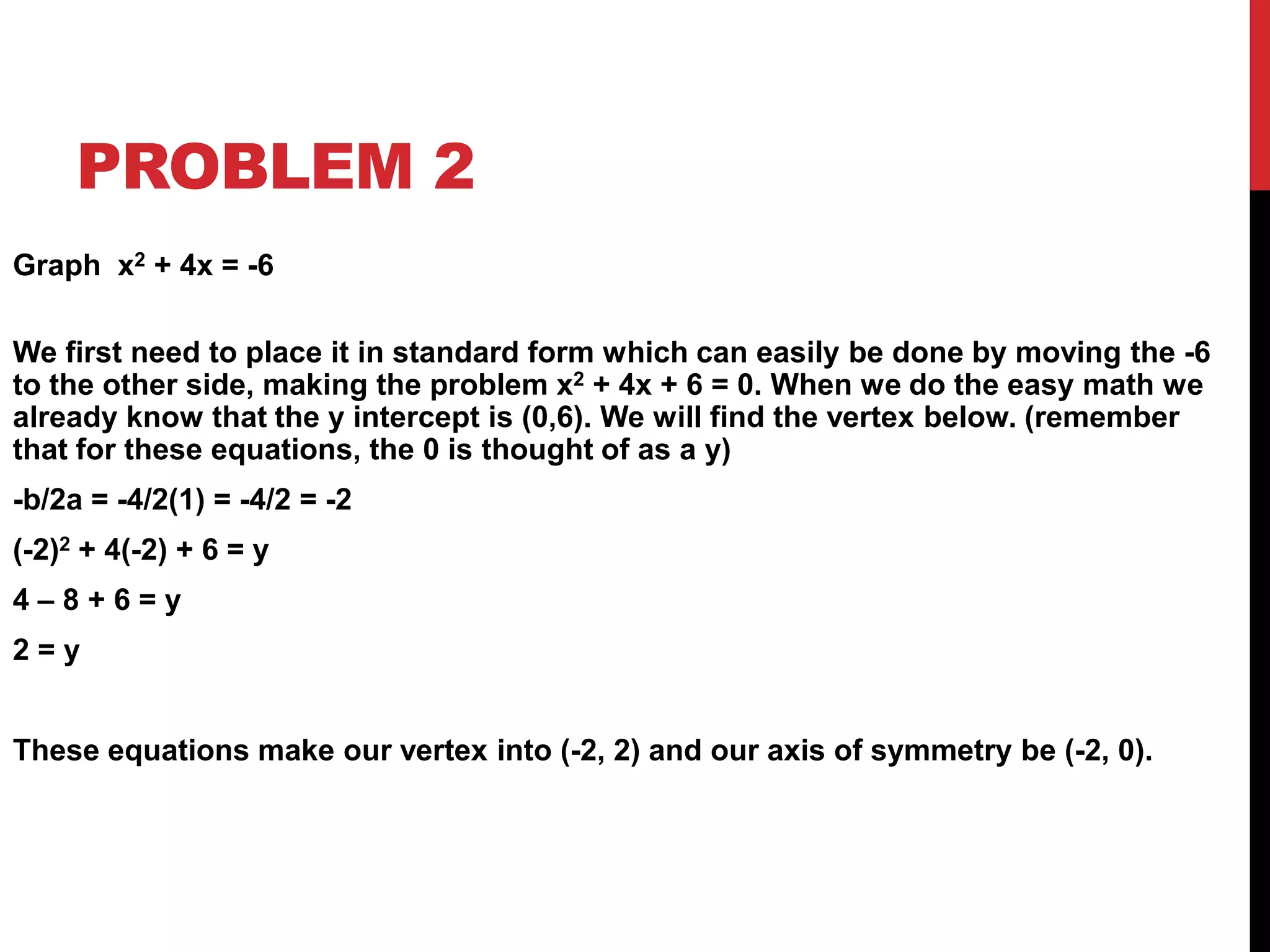 Solving Quadratic Equations by Graphing | PPTX