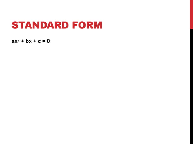 Solving Quadratic Equations by Graphing | PPTX