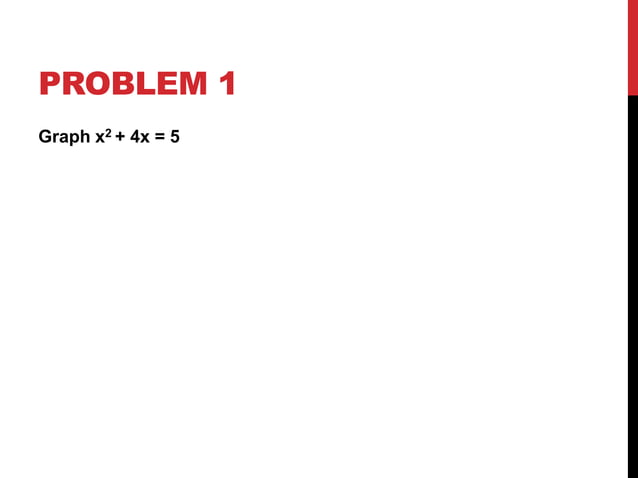 Solving Quadratic Equations by Graphing | PPTX