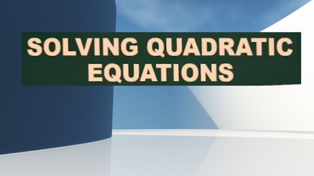 Solving Quadratic Equations Using Completing the Square Method.pptx