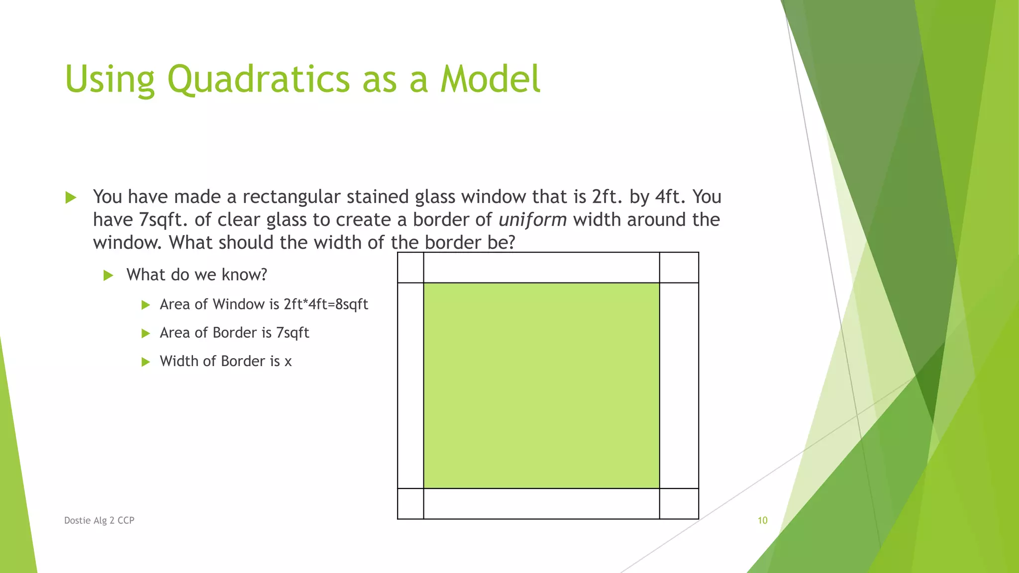 Solving quadratics | PPT