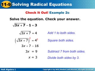 solving radical equations.ppt