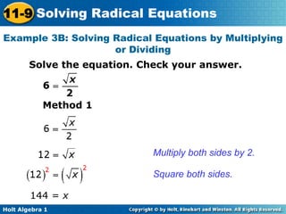 solving radical equations.ppt