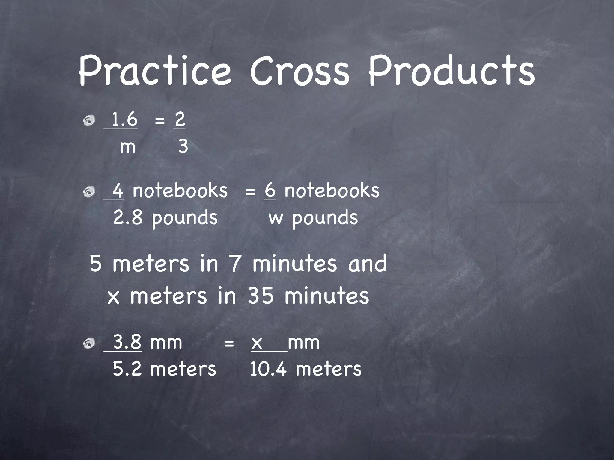 Solving Ratio Equations PPT Solving Ratio Equations PPT
