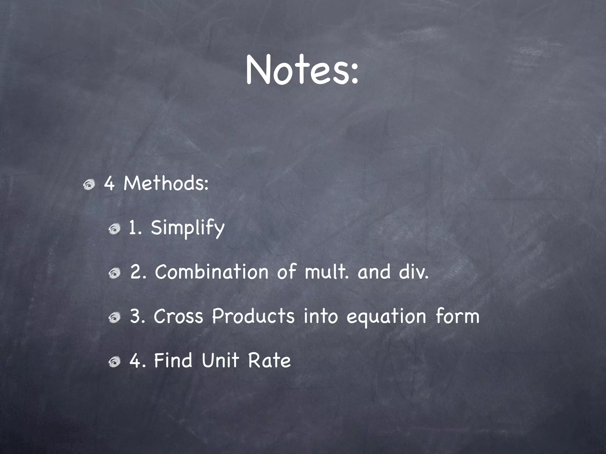 Solving Ratio Equations PPT Solving Ratio Equations PPT
