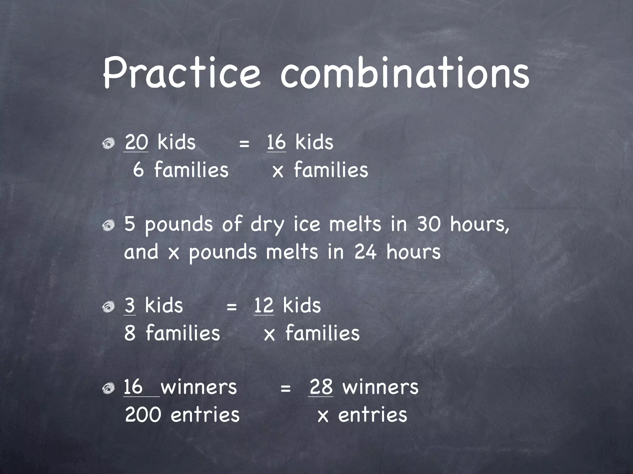 Solving ratio equations | PPT