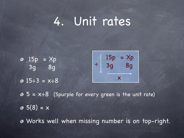 Solving ratio equations | PPT