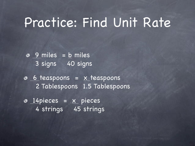 Solving ratio equations | PPT