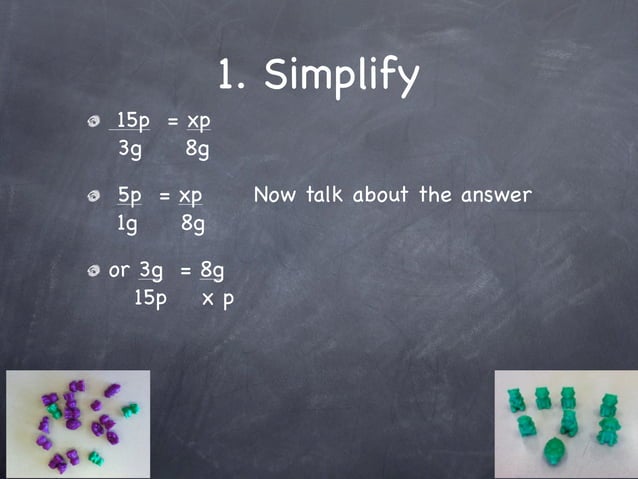 Solving ratio equations | PPT