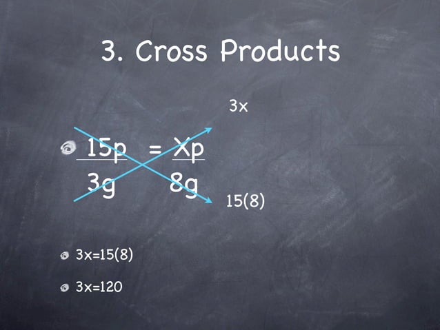 Solving ratio equations | PPT