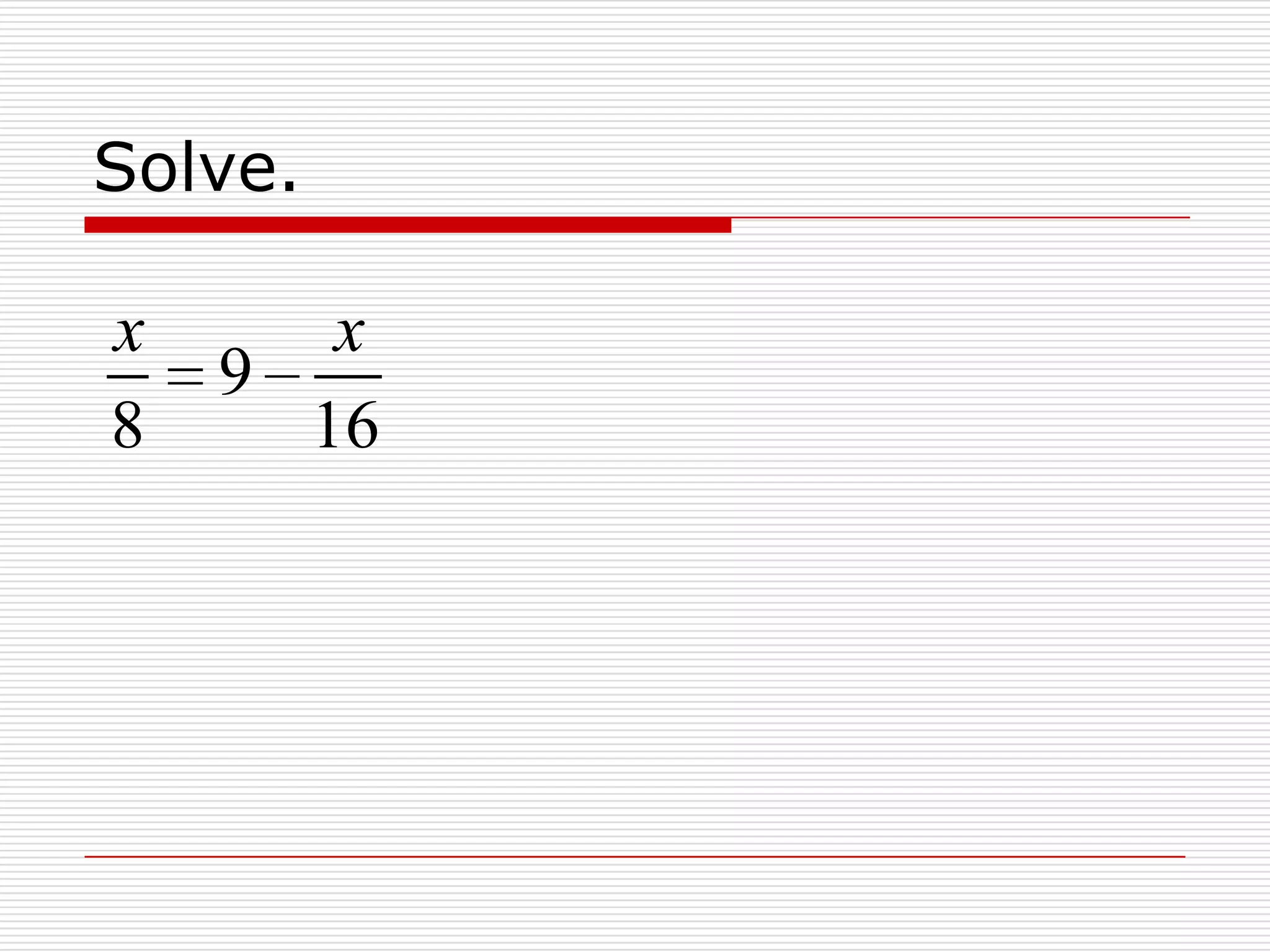 Solving rational equations | PPTX