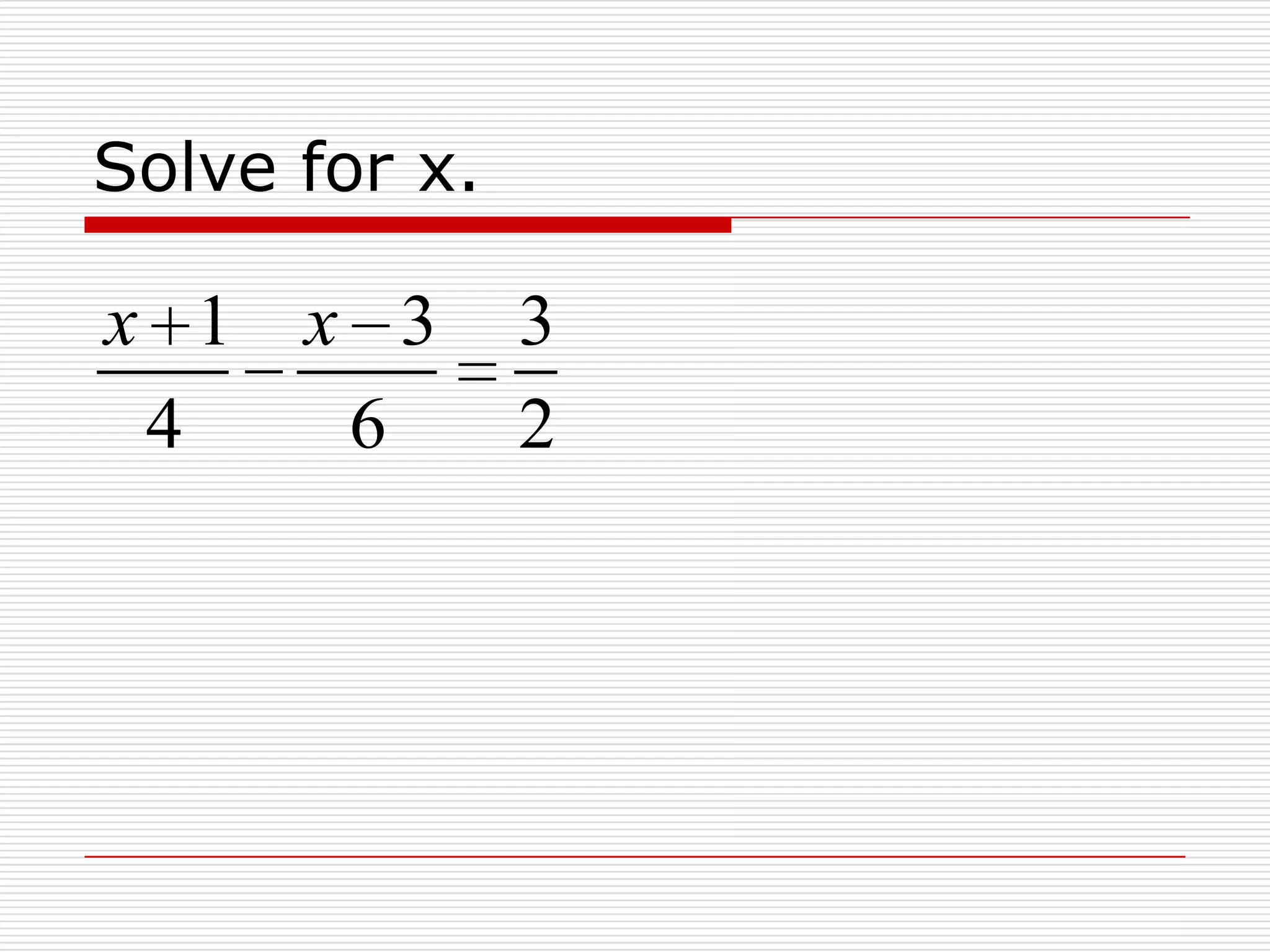 Solving rational equations | PPTX