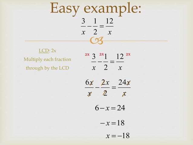 Solving rational equations | PPTX | Physics | Science