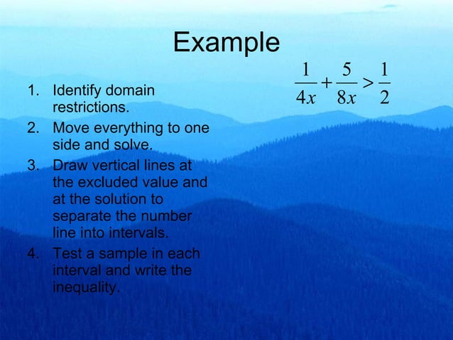 Solving rational expressions | PPT