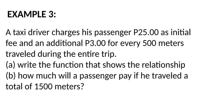Solving Real-Life Problems Involving Functions.pptx | Business and Finance