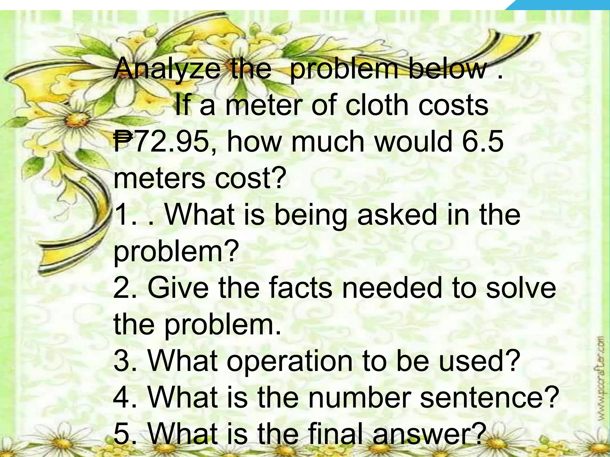 Solving routine and non routine problems involving multiplication ...