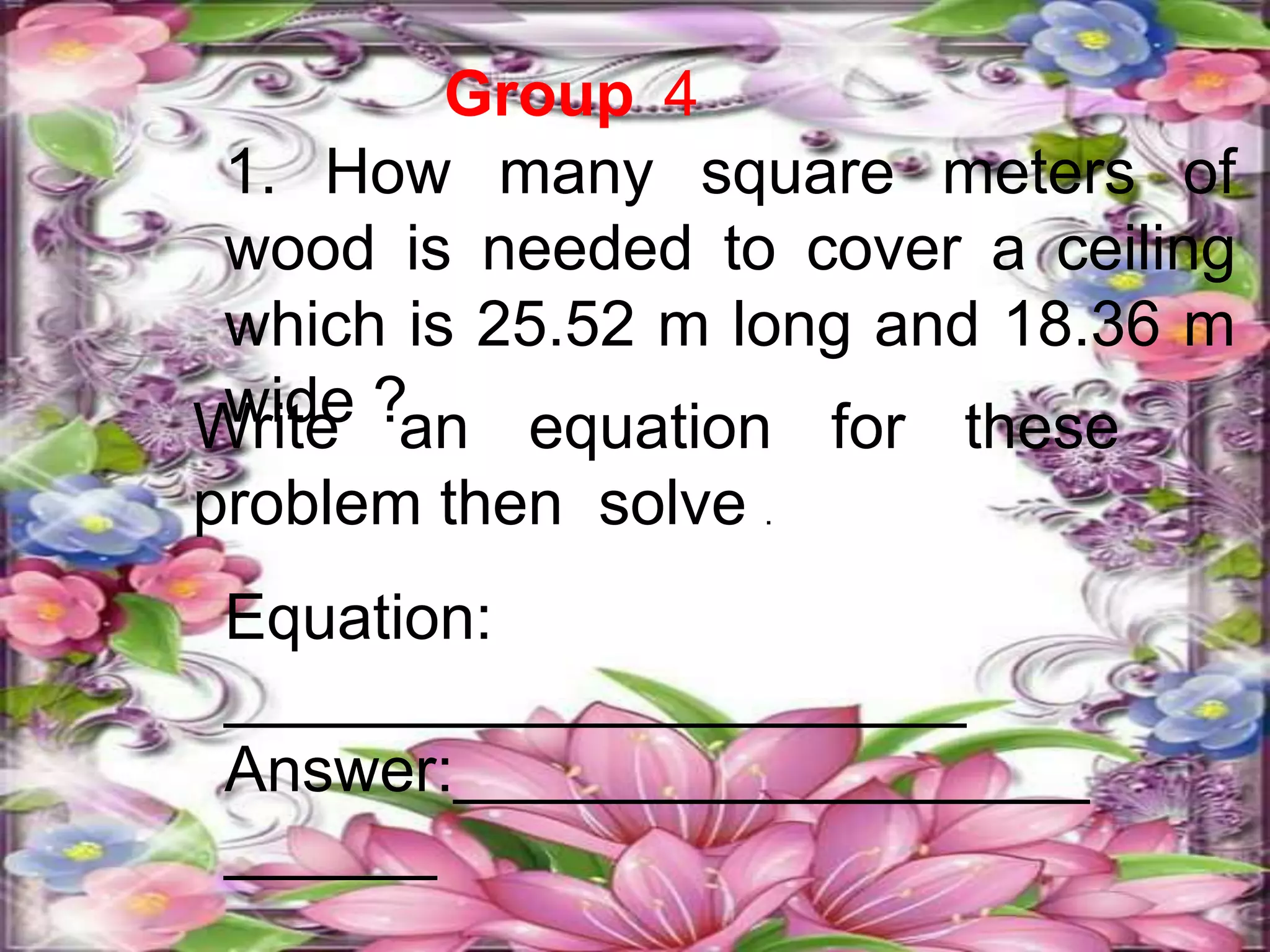 Solving Routine And Non Routine Problems Involving Multiplication Without Or With Addition Or