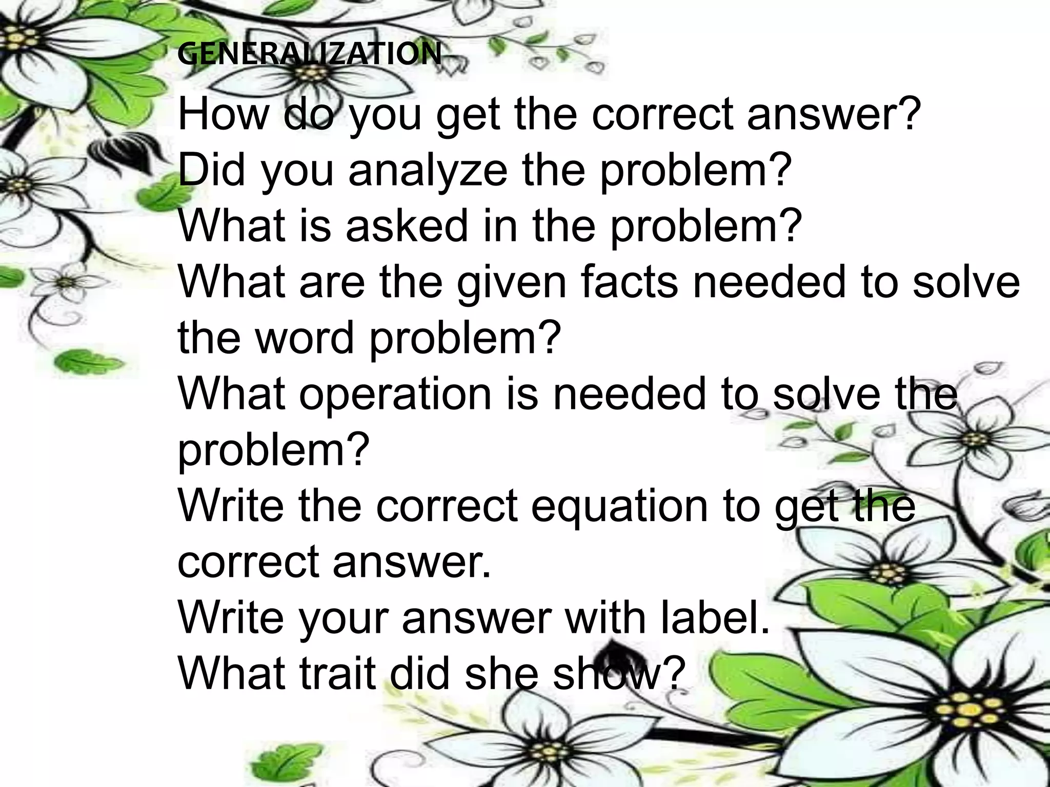 Solving Routine And Non Routine Problems Involving Multiplication