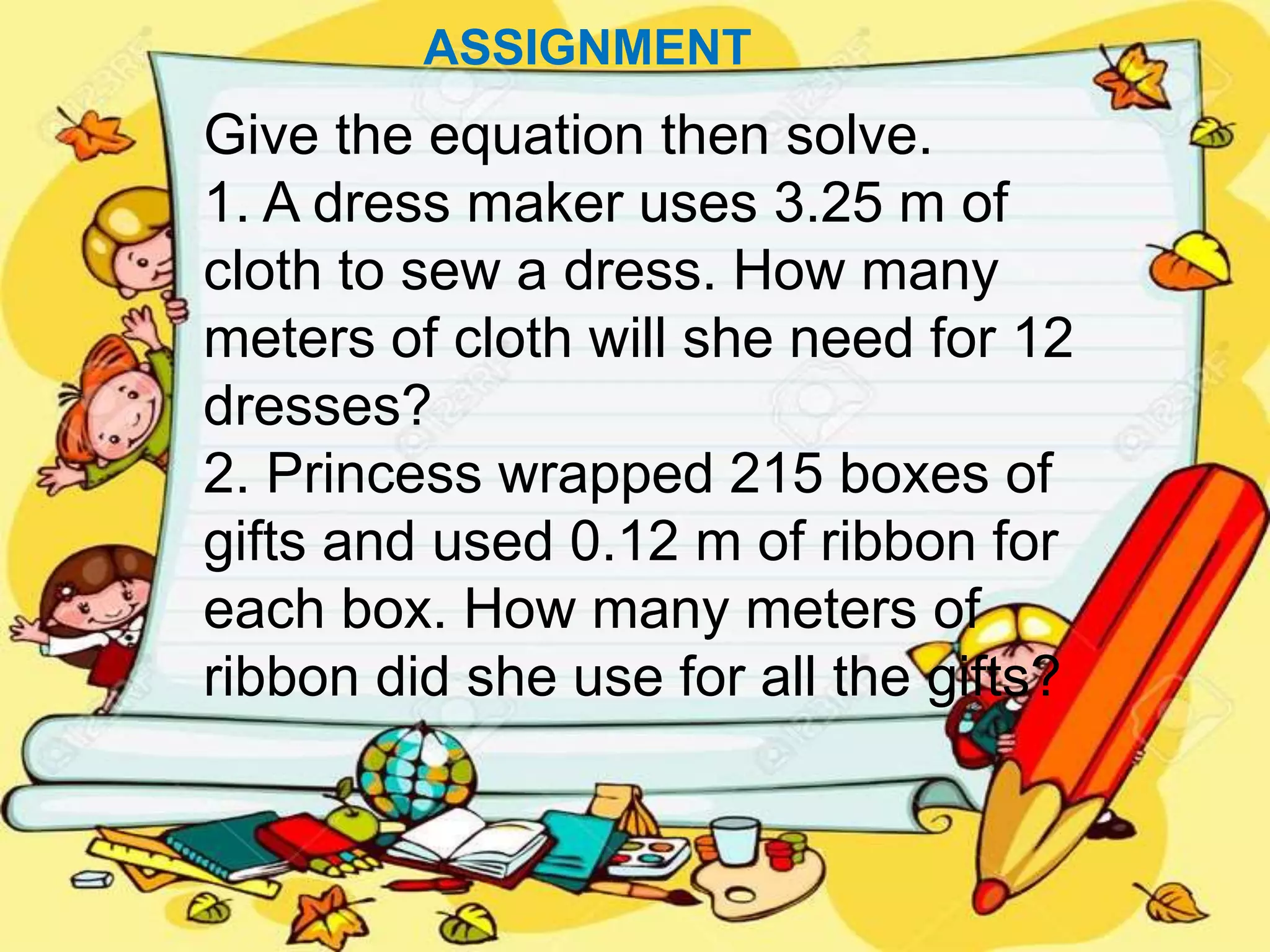 Solving Routine And Non Routine Problems Involving Multiplication Without Or With Addition Or