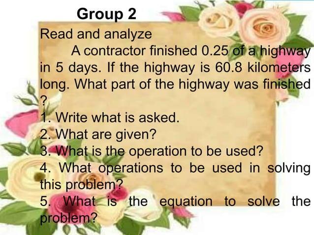 Solving Routine And Non Routine Problems Involving Multiplication
