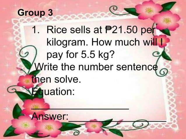 Solving Routine And Non Routine Problems Involving Multiplication