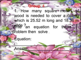 Solving routine and non routine problems involving multiplication without or with addition or ...