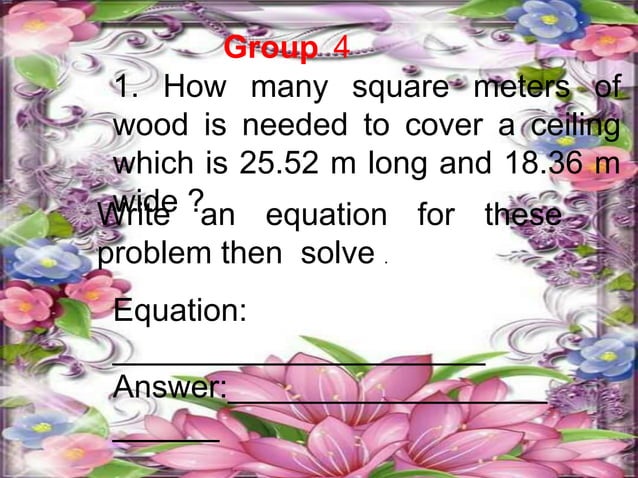 Solving Routine And Non Routine Problems Involving Multiplication