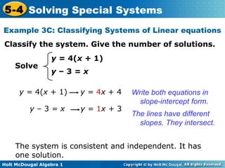 Solving special systems | PPT