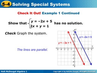 Solving special systems | PPT