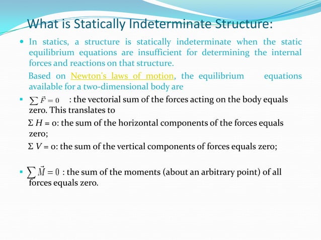 Solving Statically Indeterminate Structure Slope Deflection 100103019