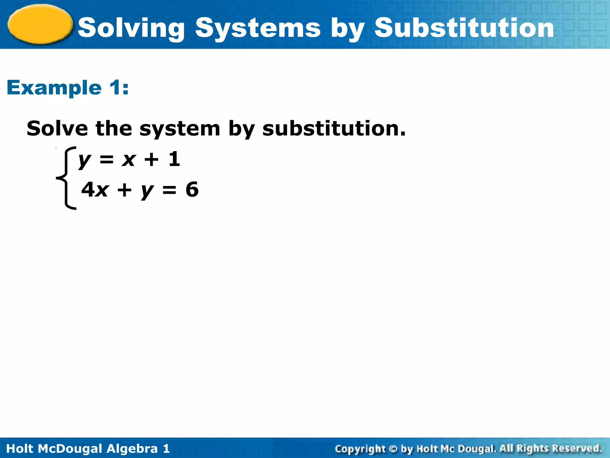 Solving system by graphing | PPT