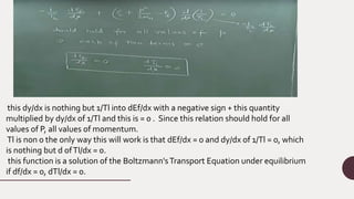 Solving the boltzmann transport equation displaced using maxwell ...