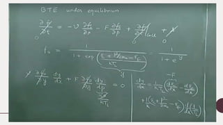 Solving the boltzmann transport equation displaced using maxwell ...