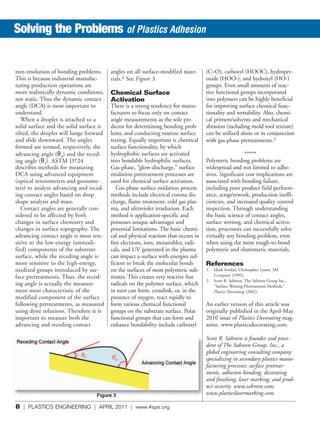 Solving The Problems Of Plastics Adhesion By Scott Sabreen | PDF