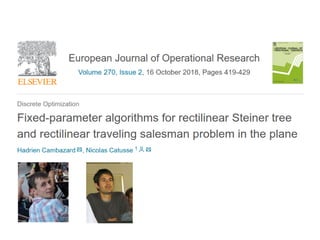 Solving the TSP for warehouses | PPT | Free Download