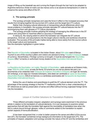 Solving translation problems | PDF