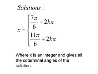Solving_Trigonometric_Equations.advanced function chapter 6ppt | PPT